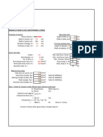 Embedment Plate Design Calculations | PDF