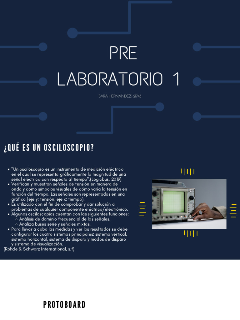 Prelab 1 Circuitos | PDF | Red eléctrica | voltaje