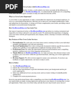 FDA Pre-Submission Cover Letter Guide | PDF | Food And Drug ...