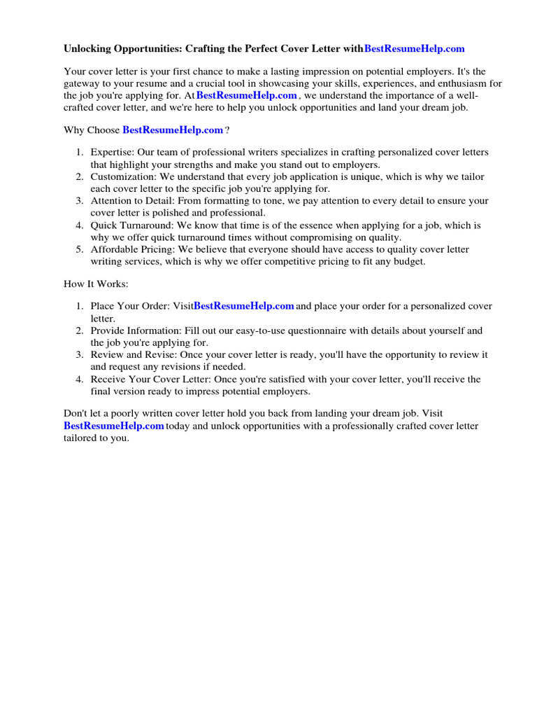 Cover Letter Sample for Indeed | PDF | Résumé