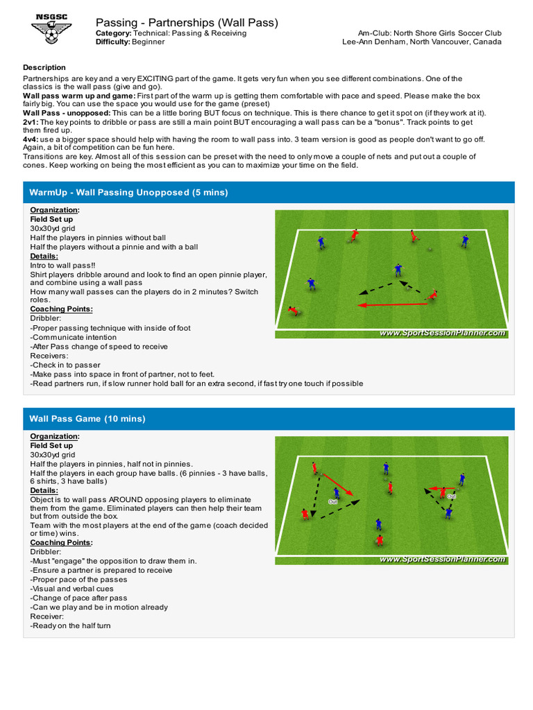 Vinay Session Wall Pass | PDF | Athletic Sports | Sports