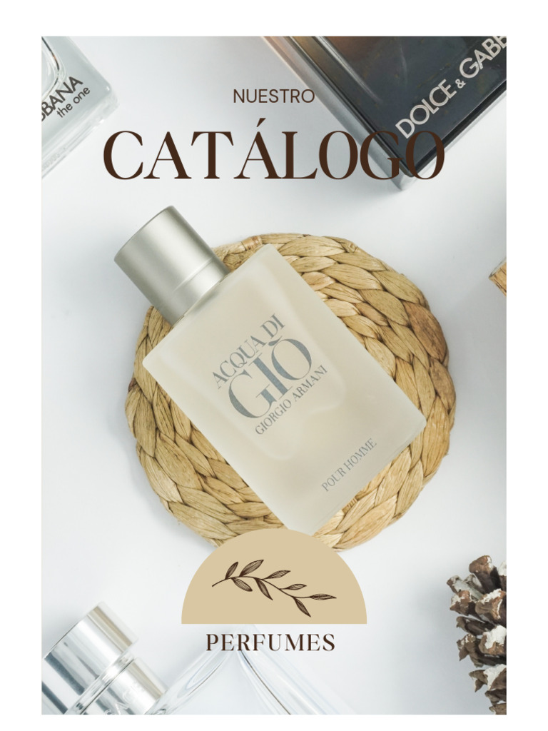 Catálogo de Perfumes para Hombres y Mujeres | PDF | Diseño de moda | Moda