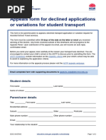 ASTP Guidelines for Student Transport | PDF | Schools | Special Education