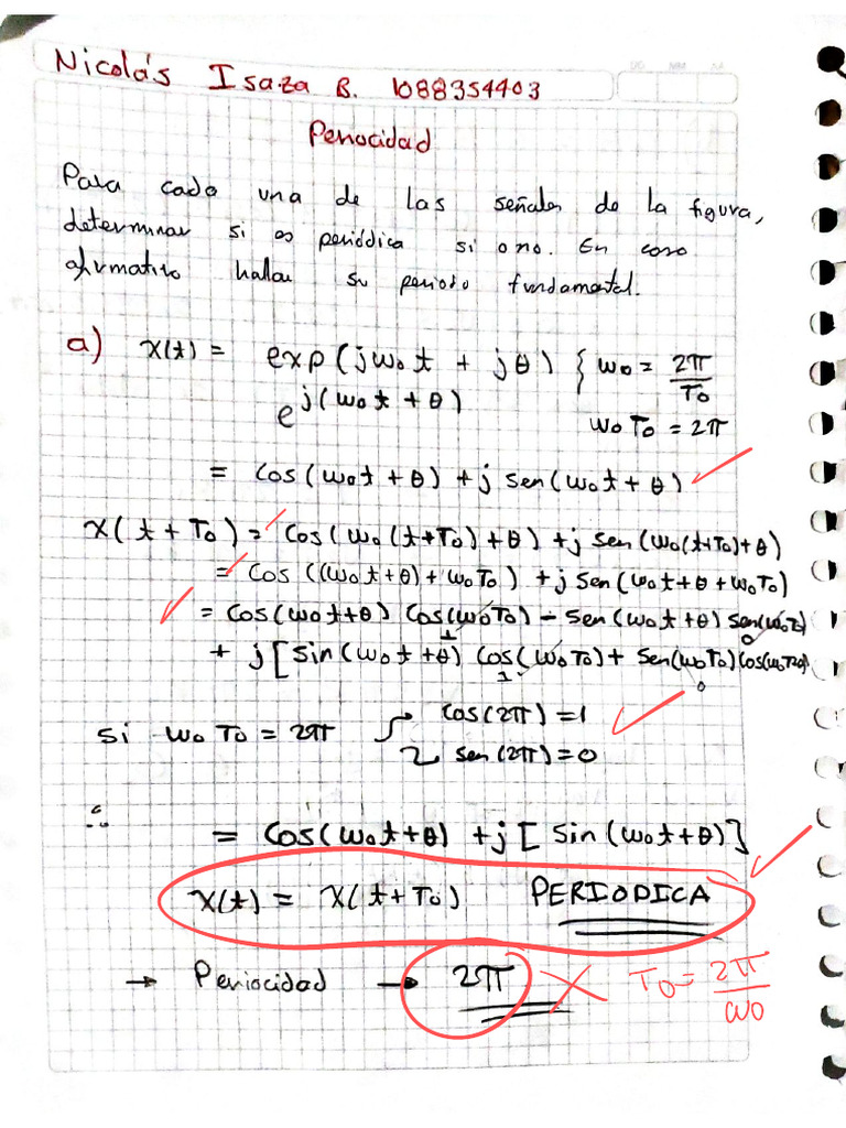 Determinar Periocidad | PDF