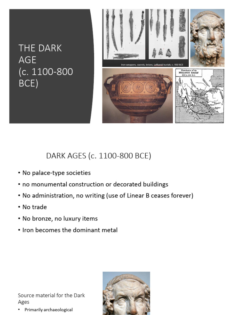 Overview of the Greek Dark Ages | PDF | Classical Antiquity | Ancient ...