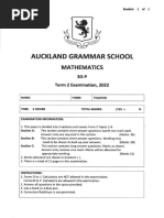 Madasmaths Hard Question Paper | PDF | Equations | Pi