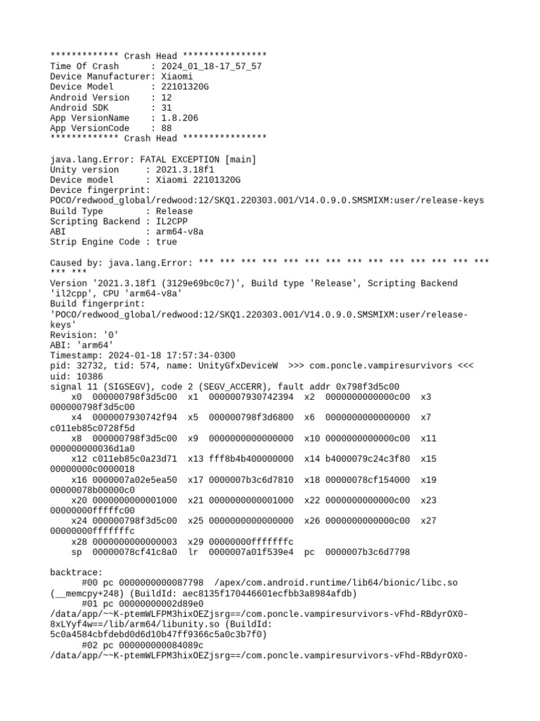 Modmenucrash20240118 175757 Pdf Android Operating System Mobile Software