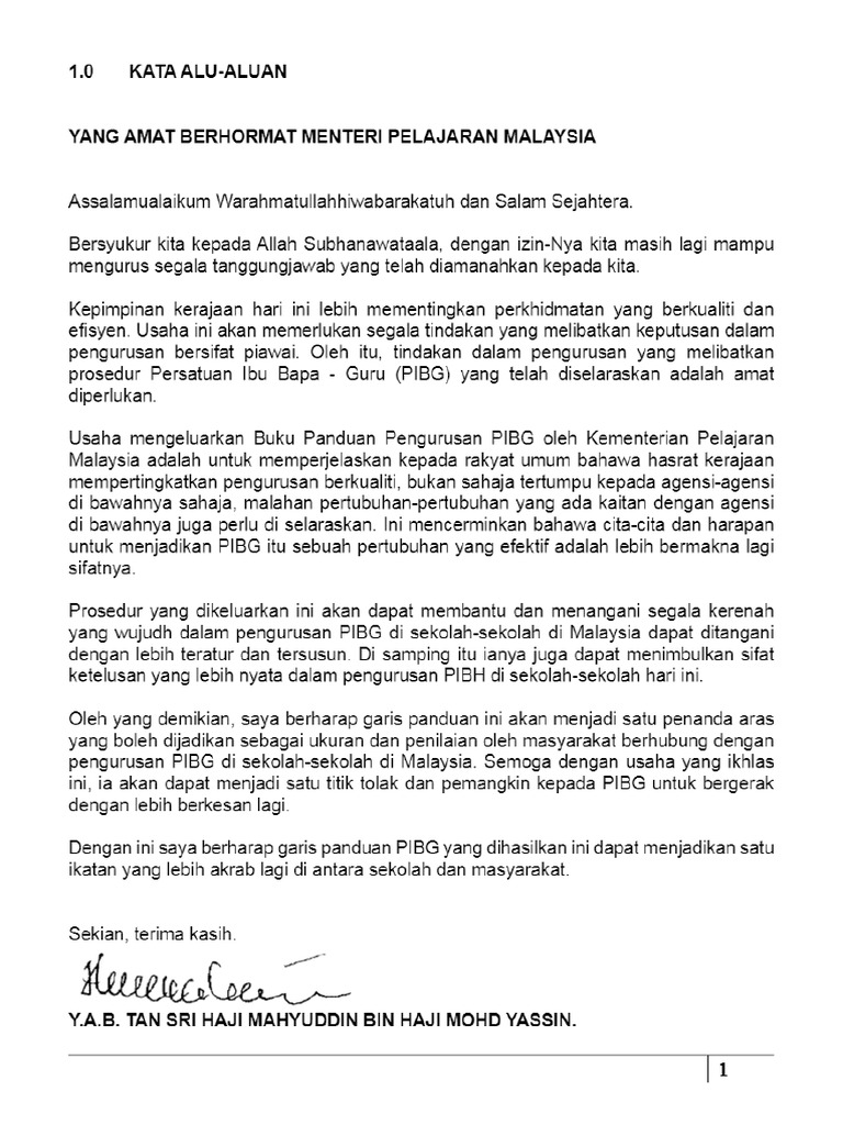 Buku Panduan PIBG - TOAZ - INFO | PDF