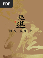 Nuri Sushi Menu Cape Town | PDF | Sushi | Japanese Cuisine