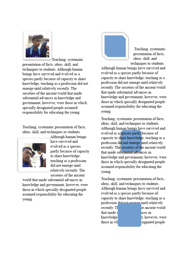 Activity 5 Inserting Graphics and Text Wrapping | PDF | Social Science ...