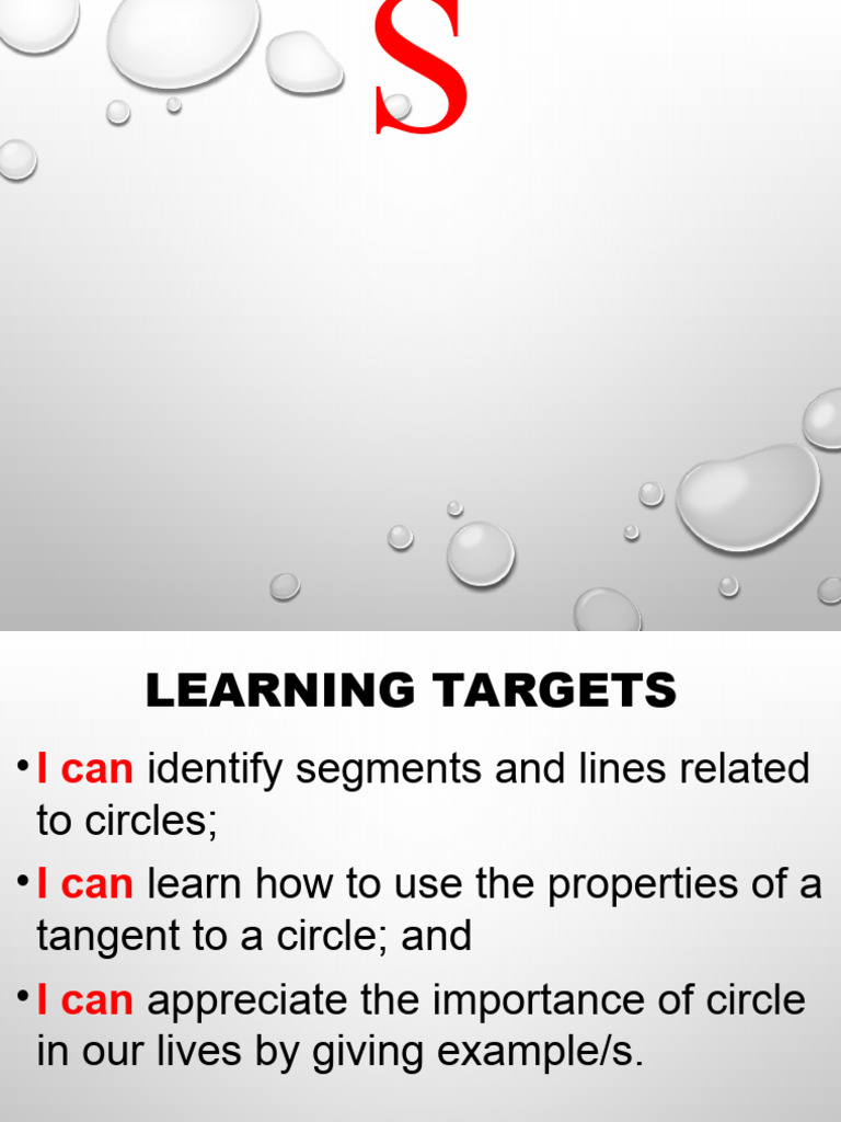 G10 Math Q2 Arcs Angles Segments of A Circle PDF | PDF | Circle | Perpendicular