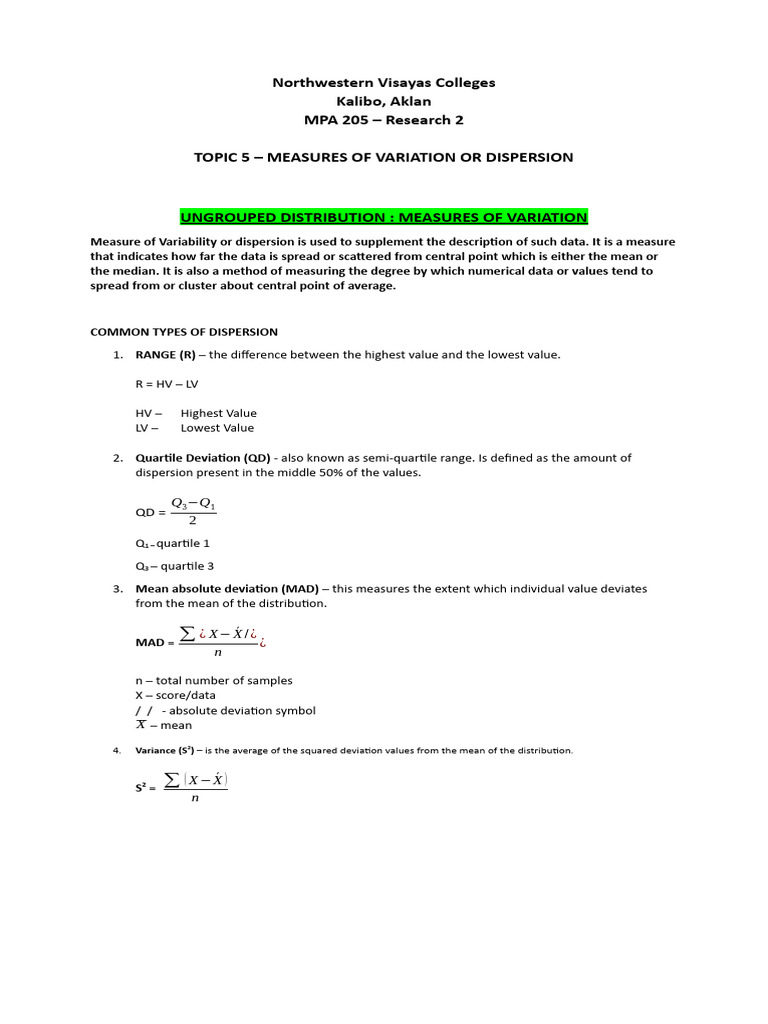 REASEARCH 2 REPORT | PDF | Standard Deviation | Mean