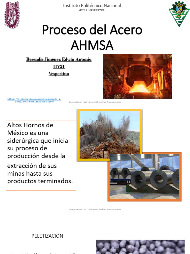 Acero AHMSA | PDF | Acero | Metalurgia