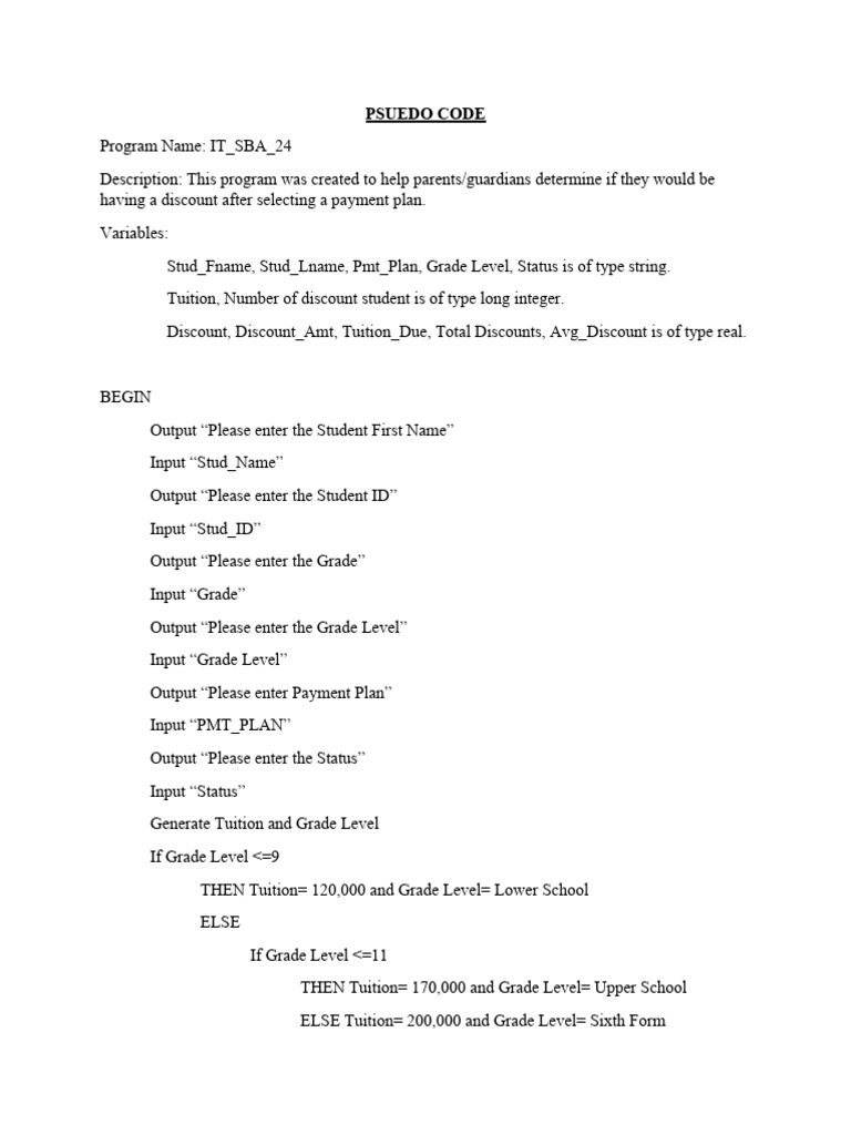 Psuedo Code Pdf Software Engineering Theoretical Computer Science 3434