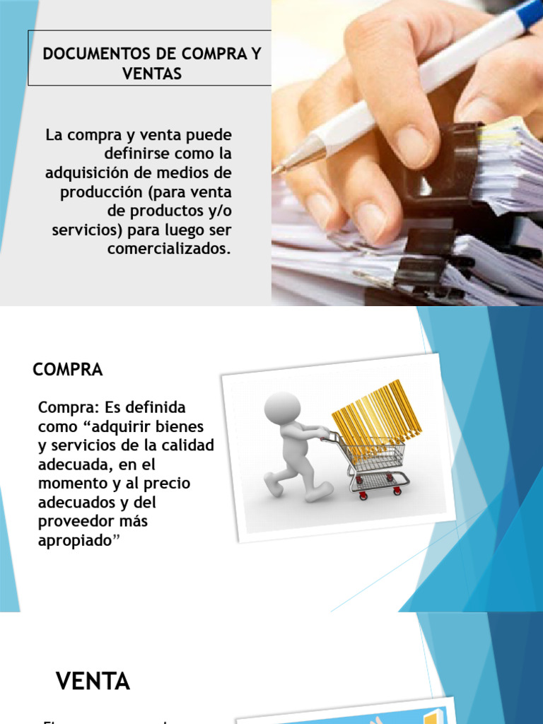 DOCUMENTOS DE COMPRA Y VENTAS | PDF | Factura | Los consumidores