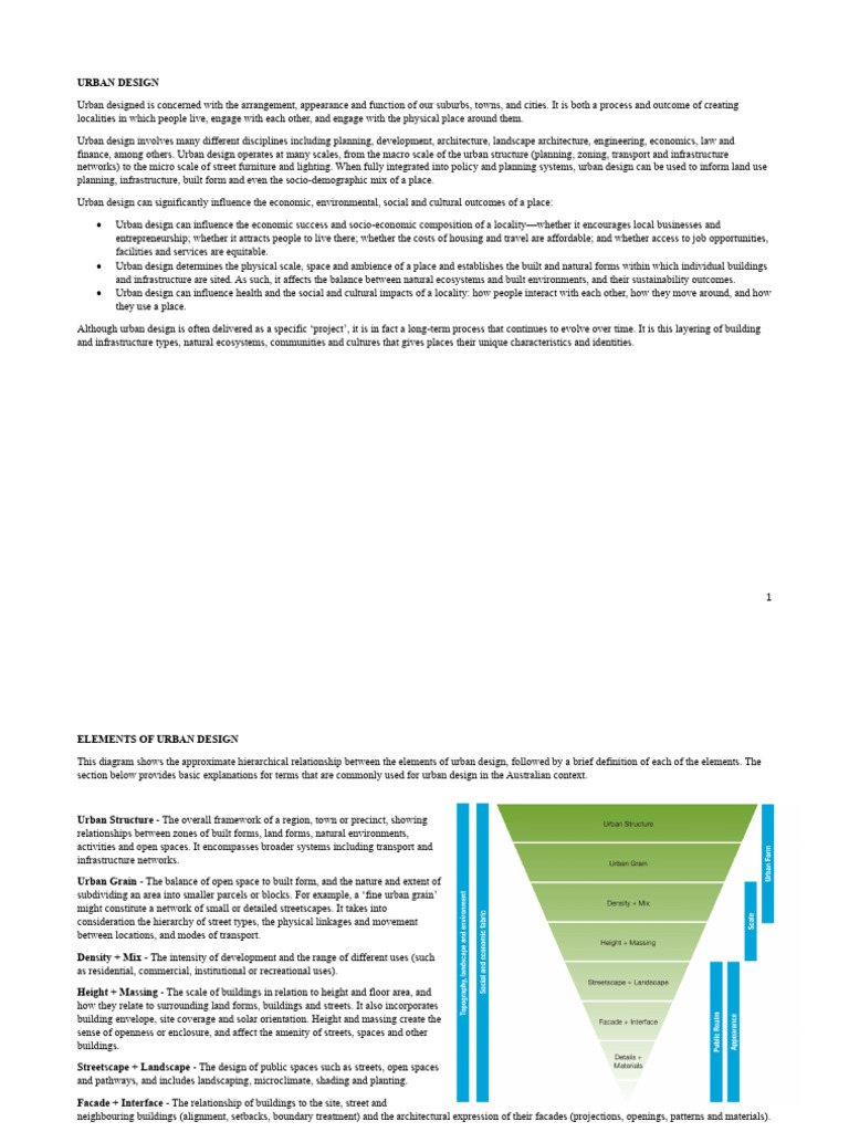 Urban Design | PDF | Urban Design | Infrastructure