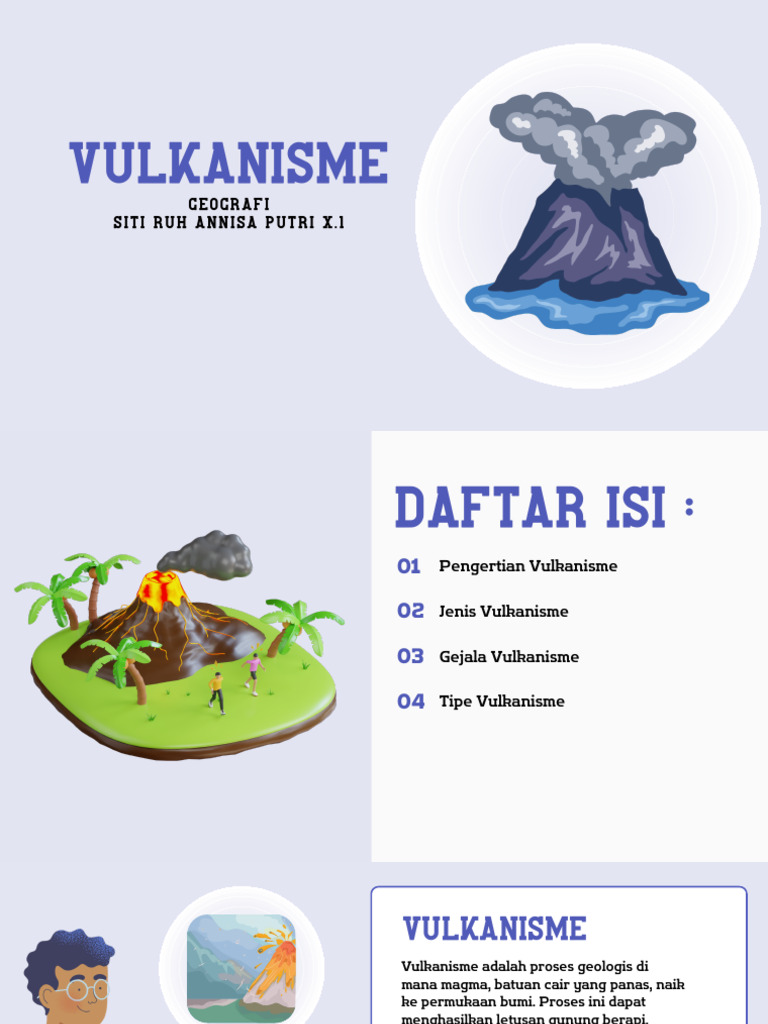 Vulkanisme Geografi | PDF