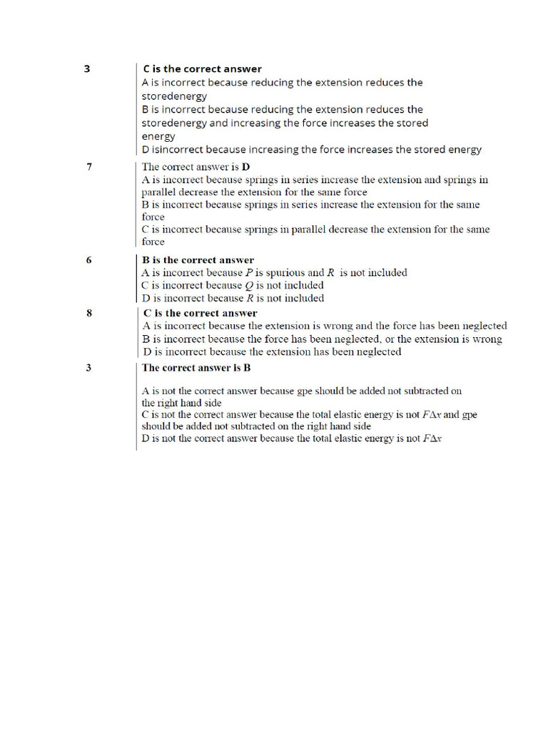 Hooke's Law and Young Modulus Solutions | PDF | Deformation ...