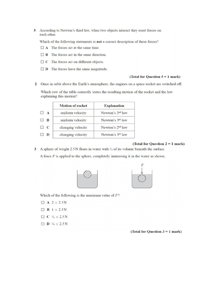Force | PDF | Force | Rocket