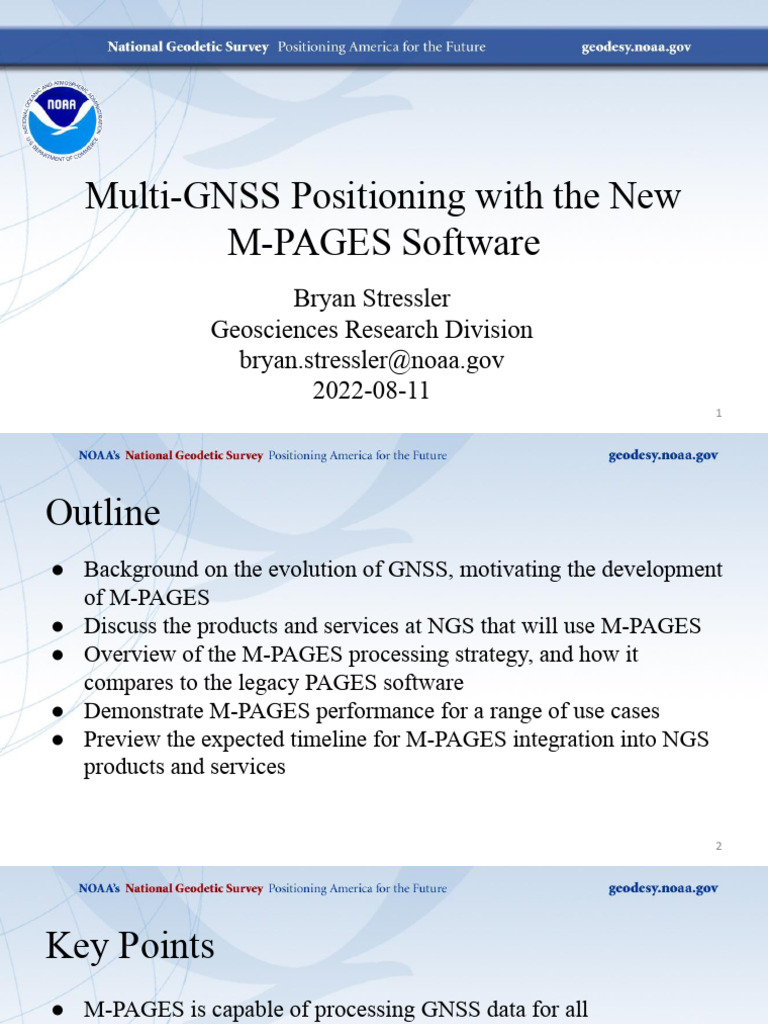 Multi-Gnss Positioning With The New M-Pages | PDF | Global Positioning ...