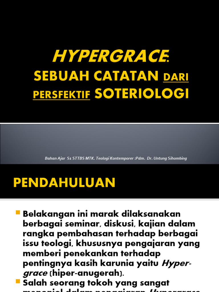 Hypergrace dalam Teologi Kontemporer | PDF | Sains & Matematika | Agama & Spiritualitas