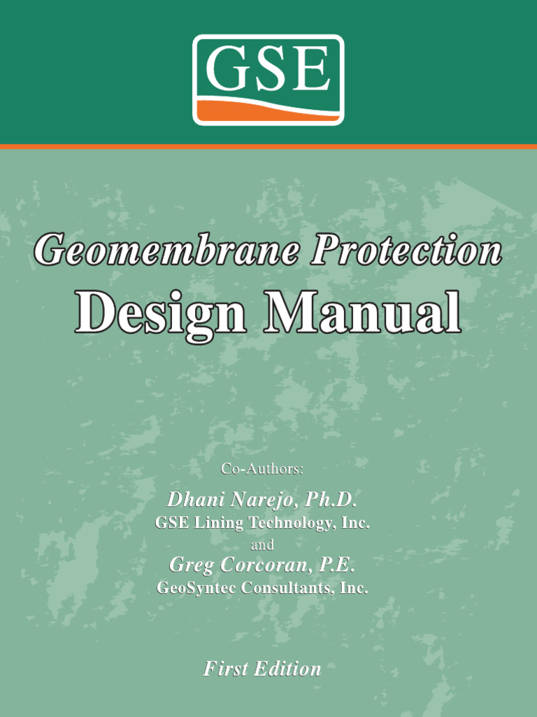 GSE Geomembrane Protection Design Manual | PDF | Polyethylene | Yield (Engineering)