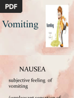 Vomiting History Taking Checklist | PDF | Vomiting | Medical Specialties