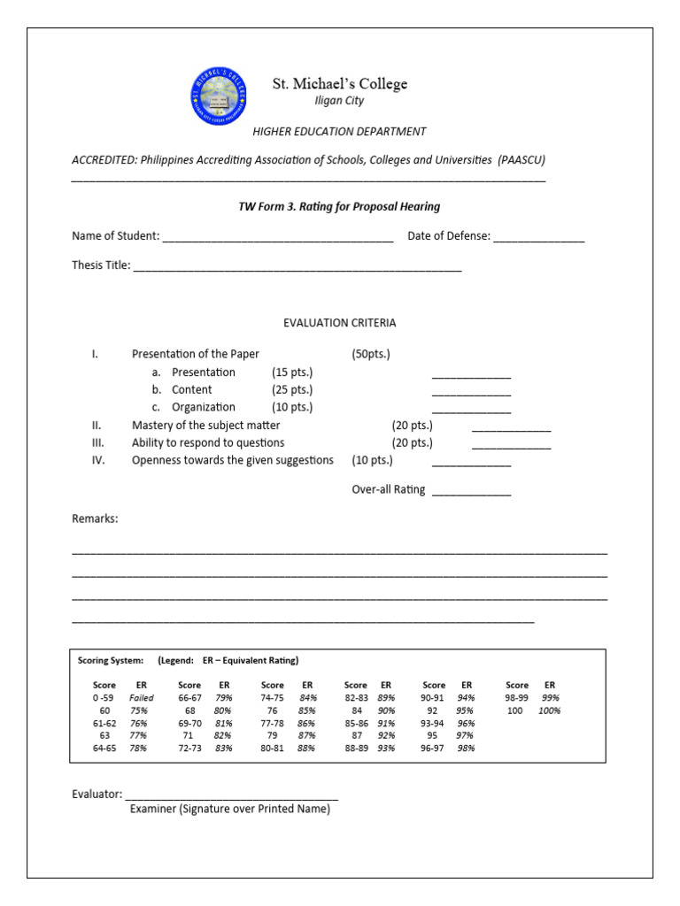 TW Form 3 | PDF