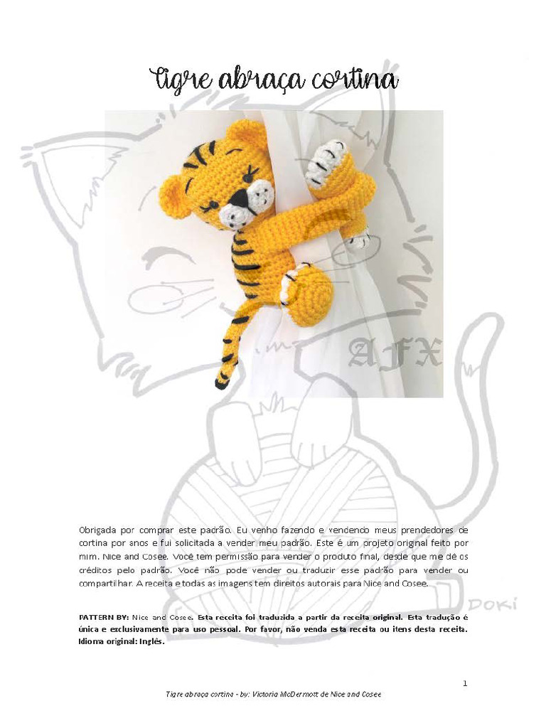 Abraça Cortina Tigre (2) | PDF