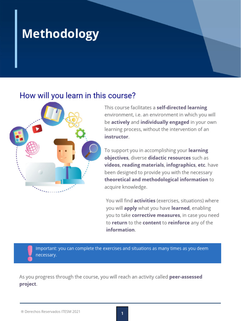 Methodology | PDF | Learning | Methodology