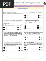 Chapterwise - All 250 Pyqs of Jee Mains Jan 2025 | PDF | Abstract ...