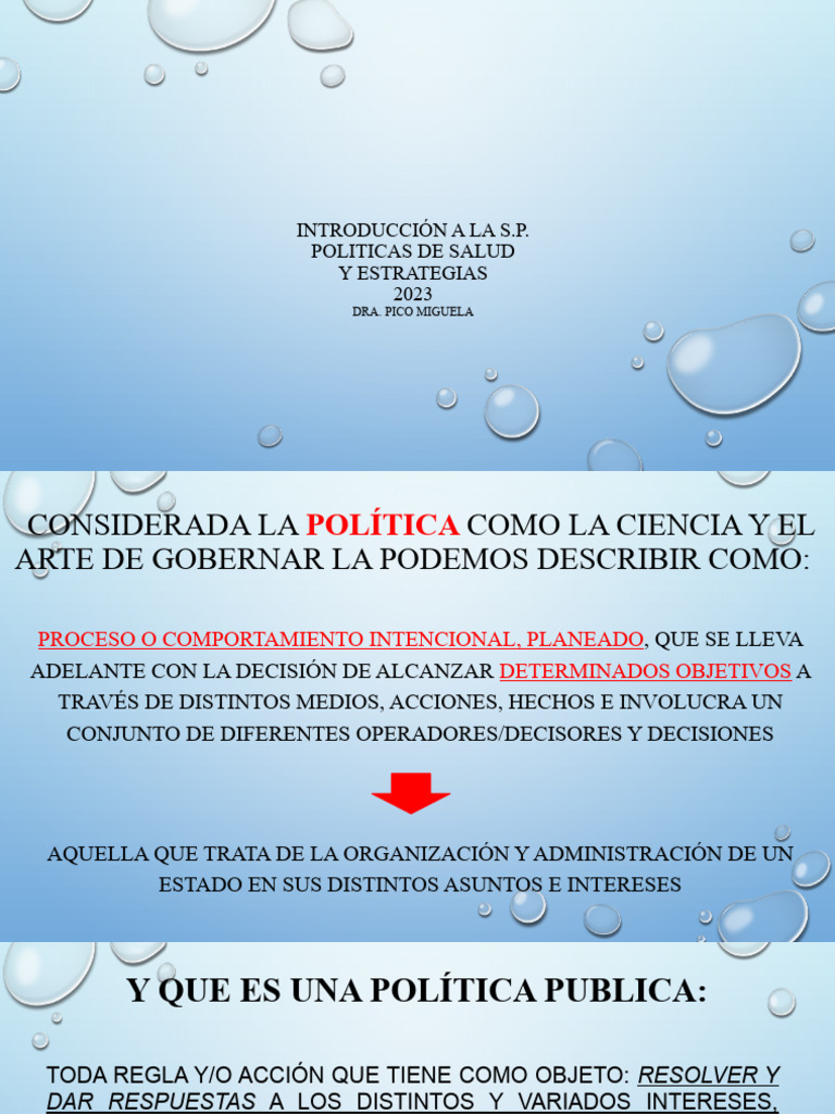 Clase 4 de Politicas y APS | PDF | Hospital | Cuidado de la salud