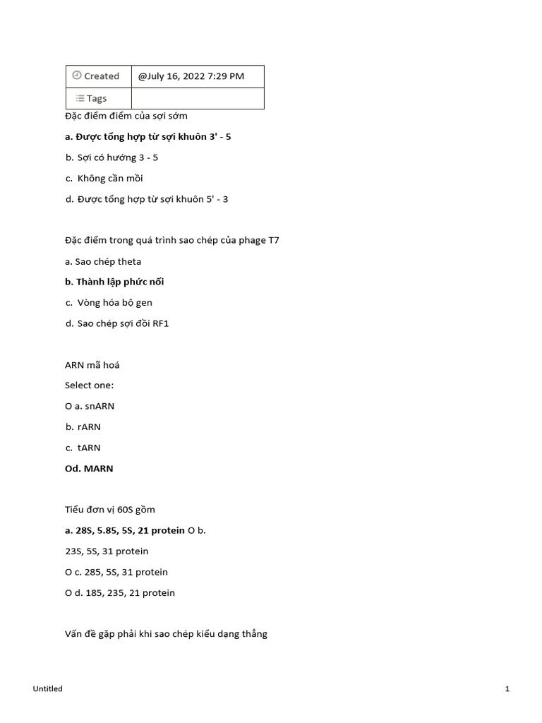 Thi Online 3 SHPT | PDF