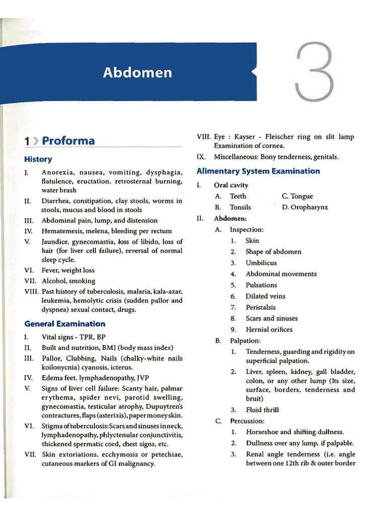 abdomen | PDF