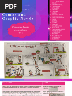 Comic Vocabulary: Key Definitions | PDF | Cartooning | Written ...