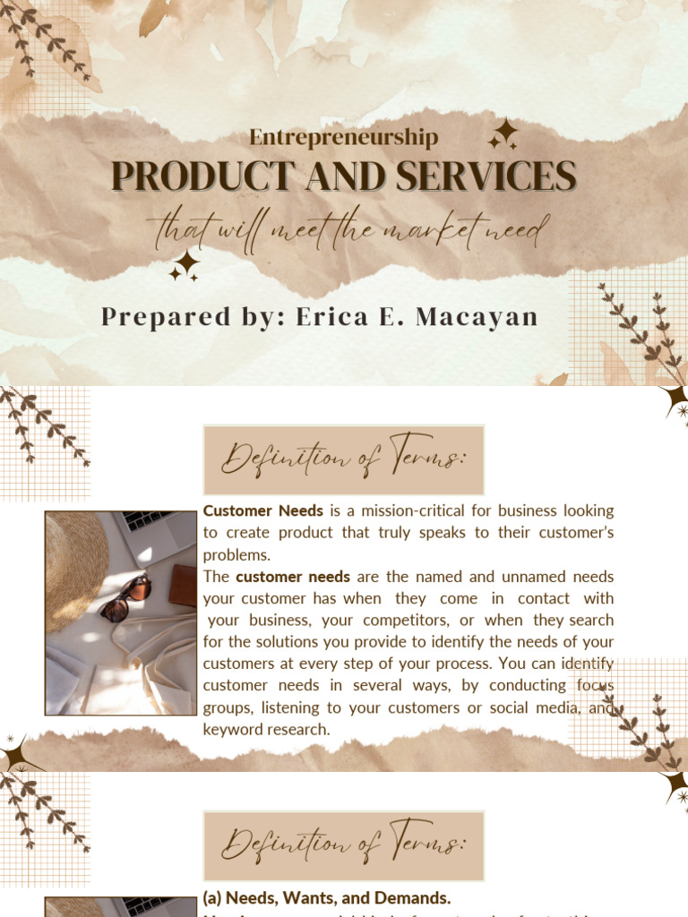 Module 4 Entrep | PDF | Goods | Product (Business)