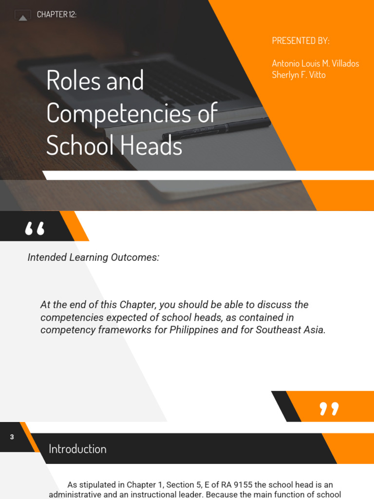 School Head Competency Guide | PDF | Leadership | Teachers