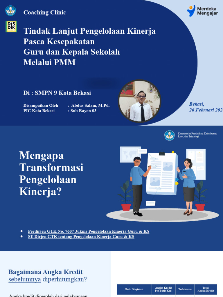 Tindak Lanjut Pengelolaan Kinerja Pasca Kesepakatan Dengan Kepala Sekolah | PDF | Karier ...