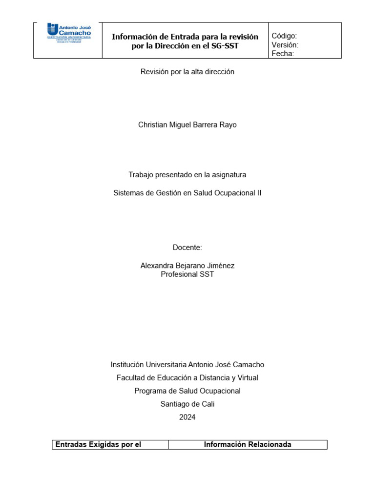 Formato RD | PDF | Seguridad y salud ocupacional | Valores