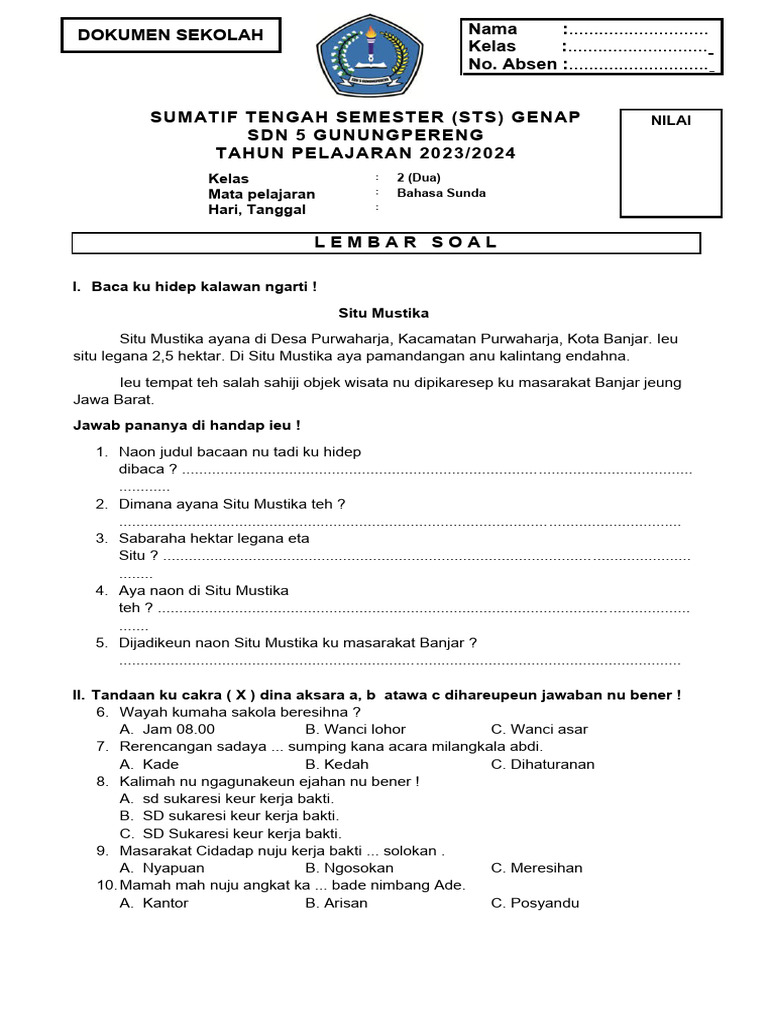 B. Sunda | PDF