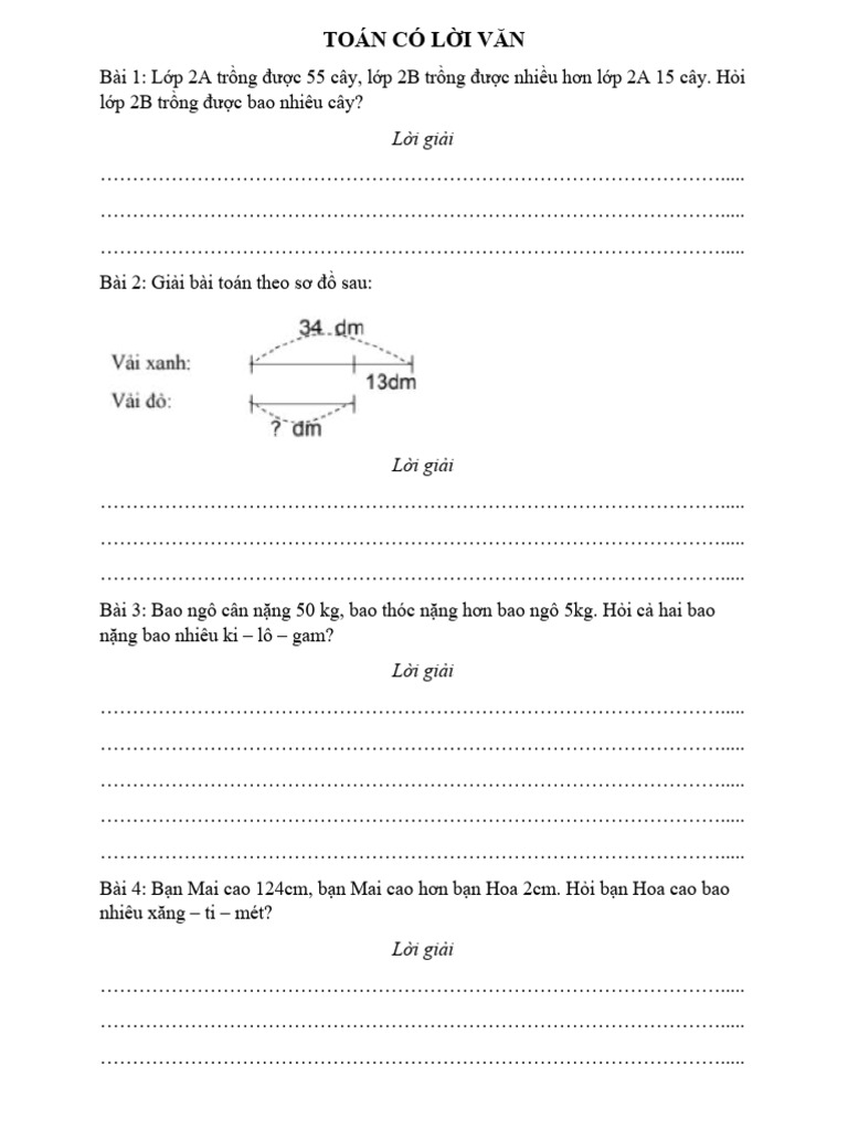 Toán Có L I Văn (C NG TR ) | PDF