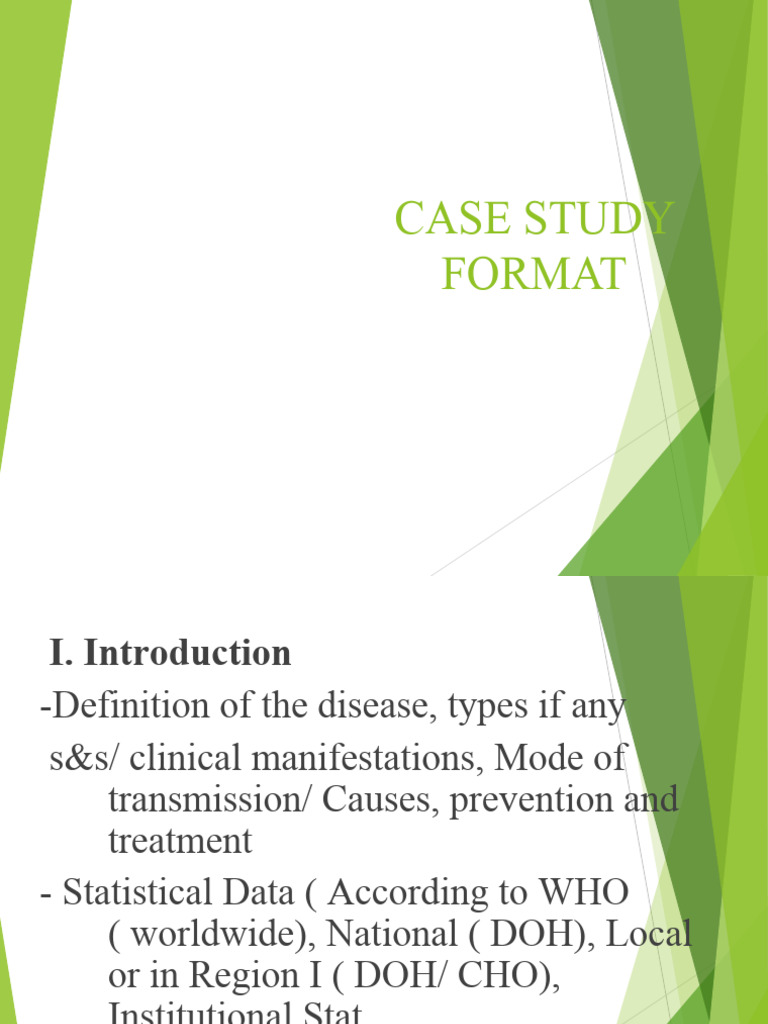 Case Study Format | PDF | Physical Examination | Medical Diagnosis