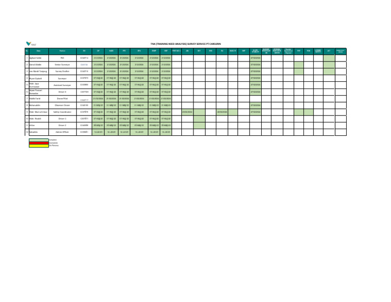 TNA (Training Need Analysis) | PDF