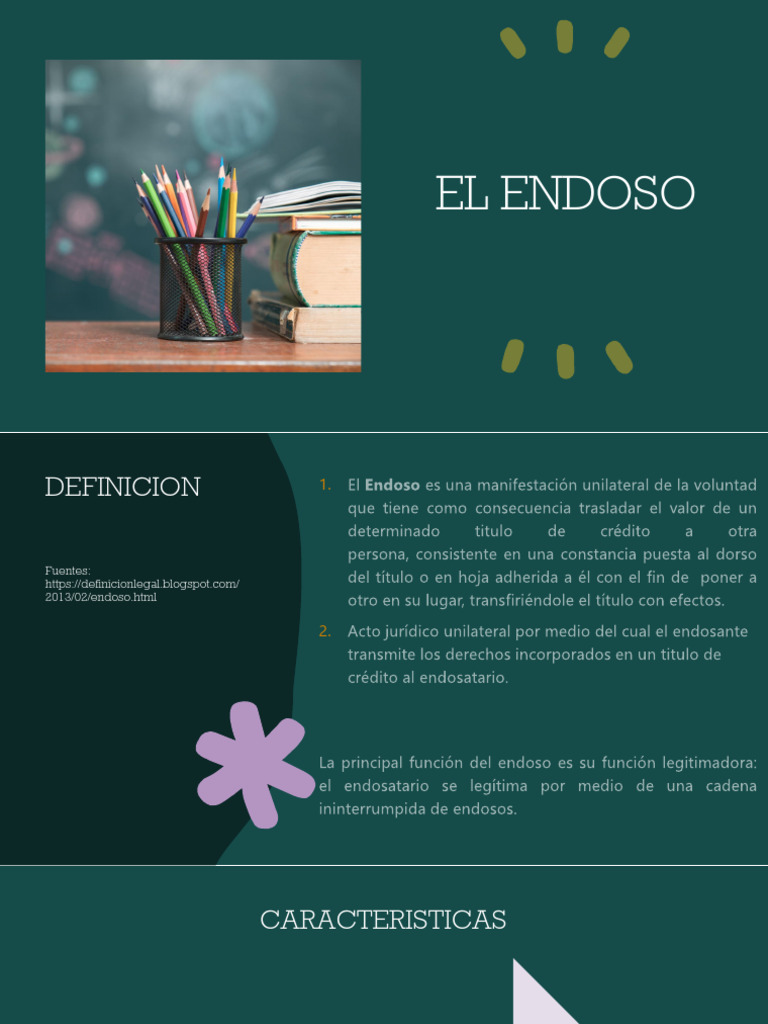 El Endoso | PDF