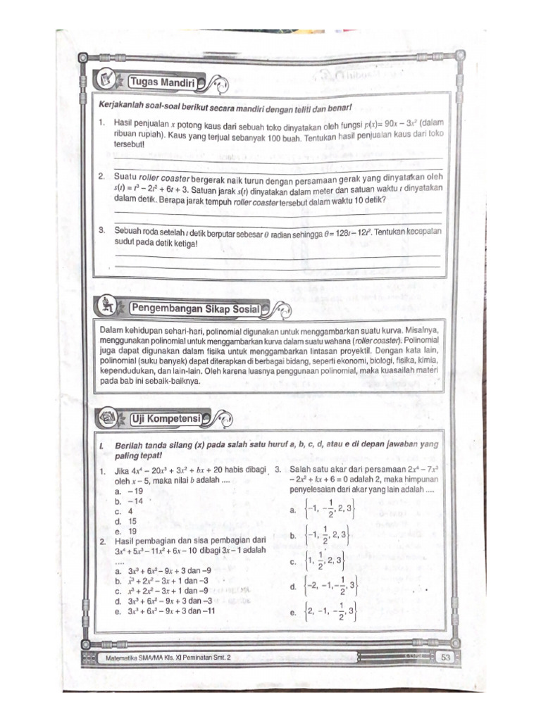 Portofolio Mat TL | PDF