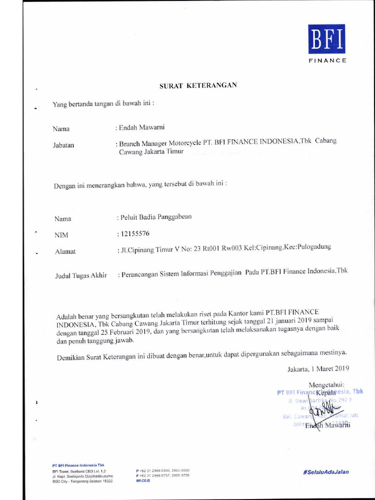 File - 20 Surat Keterangan Riset | PDF