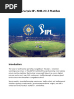 IPL Matches 2008-2020 - Dataset | PDF | Team Sports | Ball And Bat Games