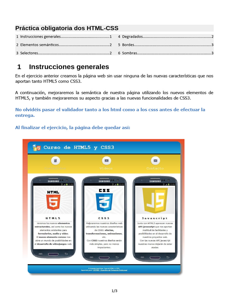 ejercicio2 | PDF | HTML5 | HTML
