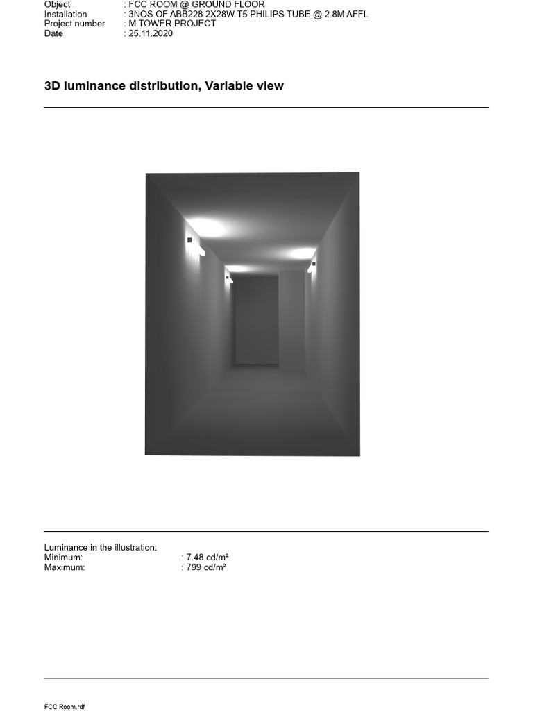 FCC Room | PDF | Light | Lighting