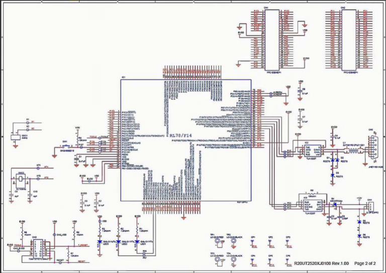 RL78 Schematic | PDF